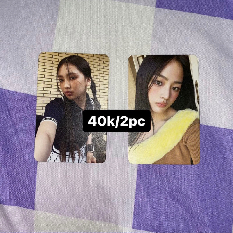 Jual PHOTOCARD NEWJEANS WEVERSE VER B MINJI HYEIN OFFICIAL | Shopee Indonesia