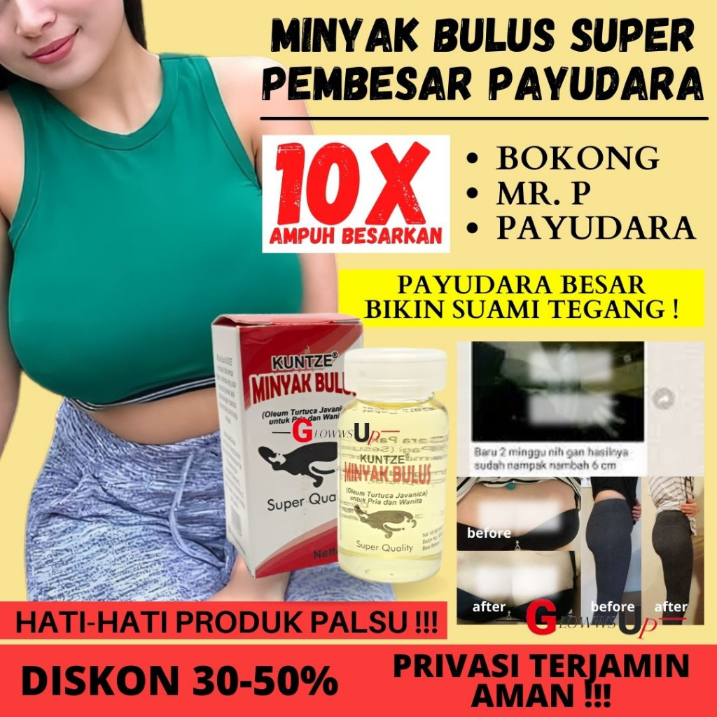 Jual (ORIGINAL) PENGENCANG PAYUDARA KUNTZE MINYAK BULUS ORIGINAL ...