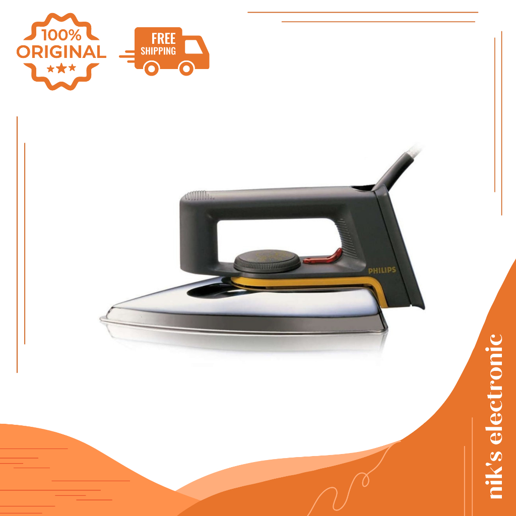 Jual ORIGINAL 100% | PHILIPS Setrika Listrik Stainless HD1172/99 ...