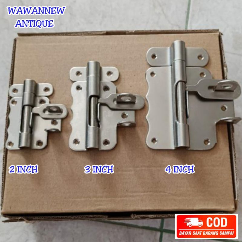 Jual Overpal Grendel Pengunci Kunci Slot Pintu Jendela Rumah Pagar ...