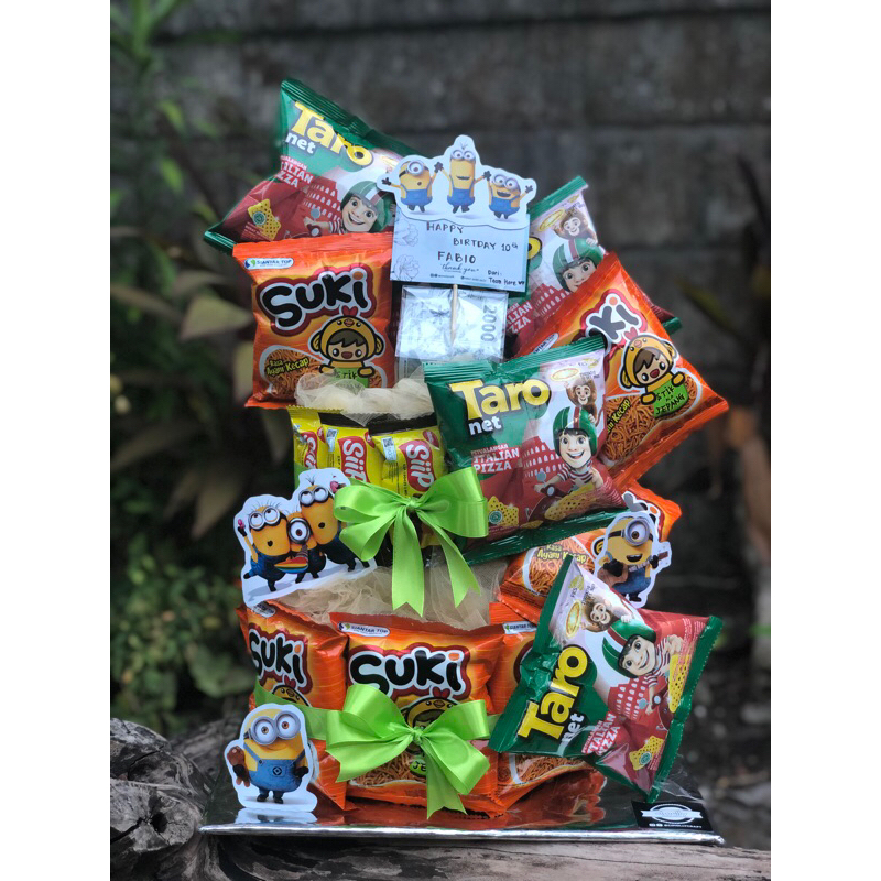 Jual TOWER SNACK KUE SNACK CAKE SNACK KADO ULTAH KADO WISUDA | Shopee ...
