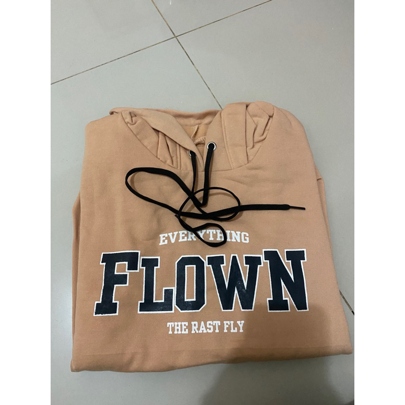 Jual Baju Sweater Hoodie Flown Korea Style Hudi Topi Musim Dingin ...