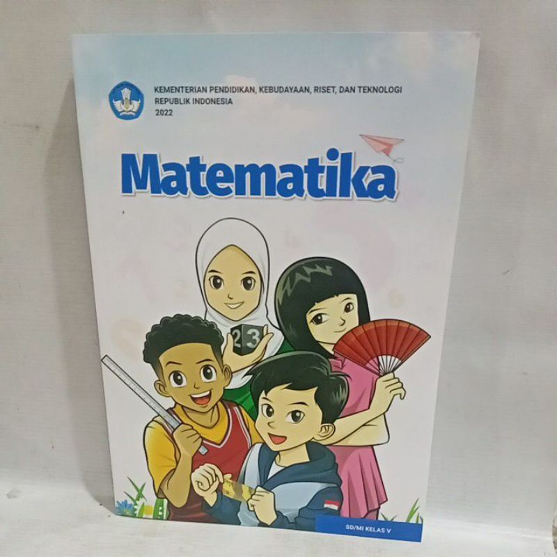 Jual buku paket matematika untuk kelas 5 SD kurikulum merdeka terbaru tahun 2022 | Shopee Indonesia