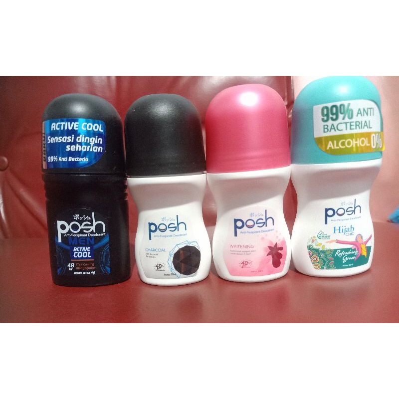 Jual POSH DEODORANT ROLL ON 50ML | Shopee Indonesia