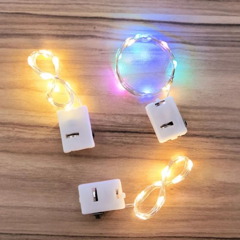 Jual Lampu LED Tumblr Kawat Mini Fairy Lamps Wire Lamp Baterai | Shopee ...