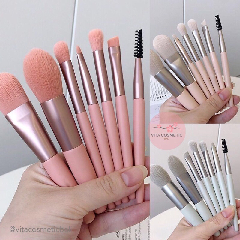 Jual Kuas Make Up 8 in 1 / Make Up Tools / Set Kuas Make Up / Set Paket ...