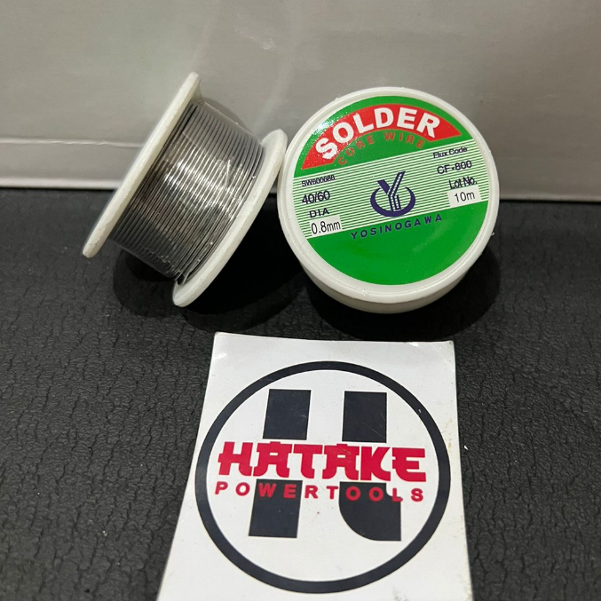 Jual Timah Solder 10m Diameter 0.8mm Solder Wire Kawat Solder | Shopee ...