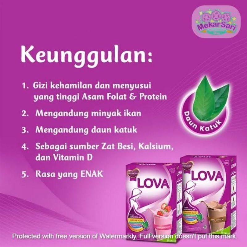 Jual SUSU LOVA IBU HAMIL DAN MENYUSUI 120GRAM (promo murah) | Shopee ...