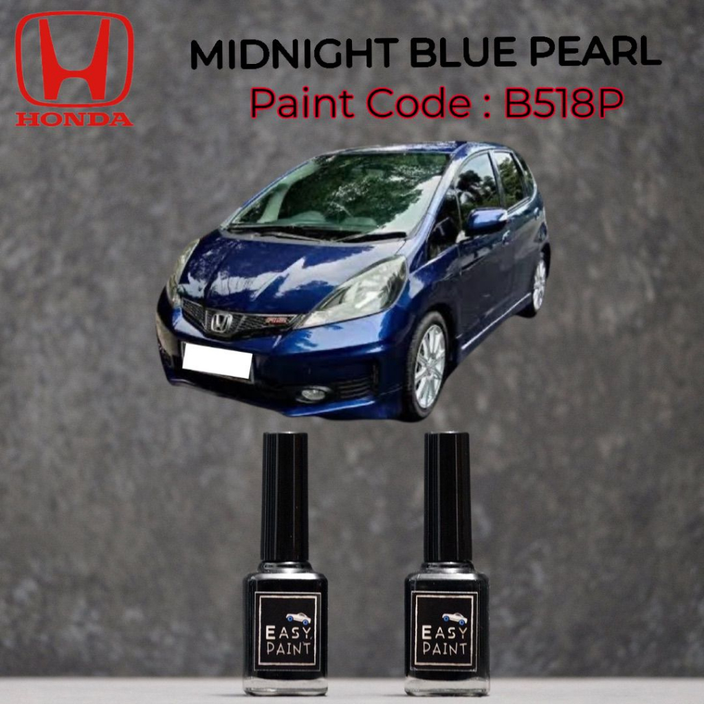 Jual Cat Oles Mobil Midnight Blue Pearl B518P Honda Jazz Biru Tua ...