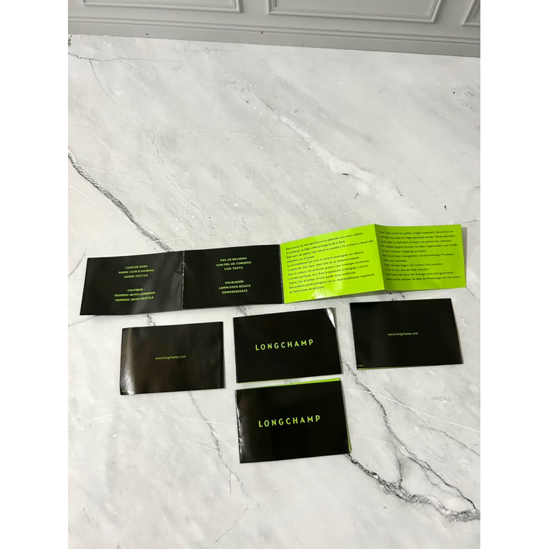 Jual Sertifikat L@ngch@mp Pelengkap Acc Tas Care Card | Shopee Indonesia