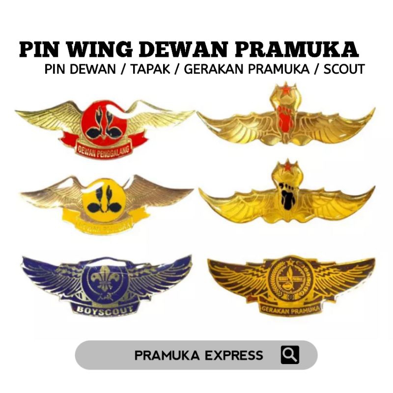 Jual Pin Wing Pramuka / Dewan Pramuka | Shopee Indonesia