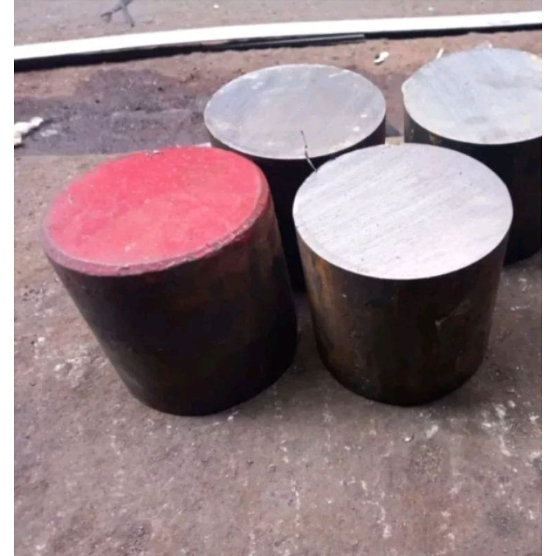 Jual as besi bulat diameter 150 mm x 15 cm besi 150 mm panjang 150 mm ...