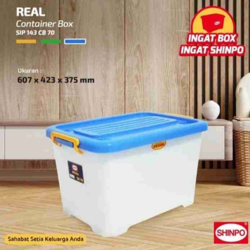 Jual box container shinpo cb 70 container 70 liter | Shopee Indonesia