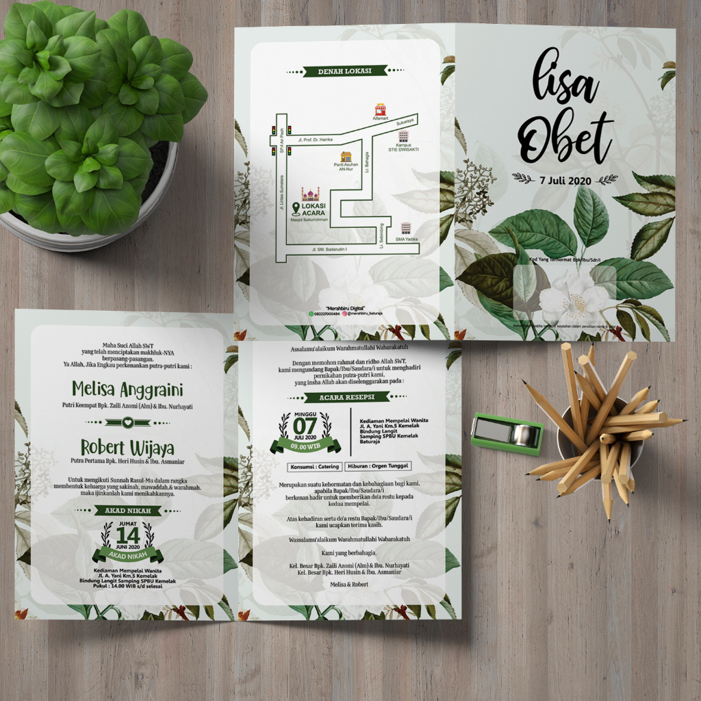 Jual Undangan Pernikahan Rustic Murah | Shopee Indonesia