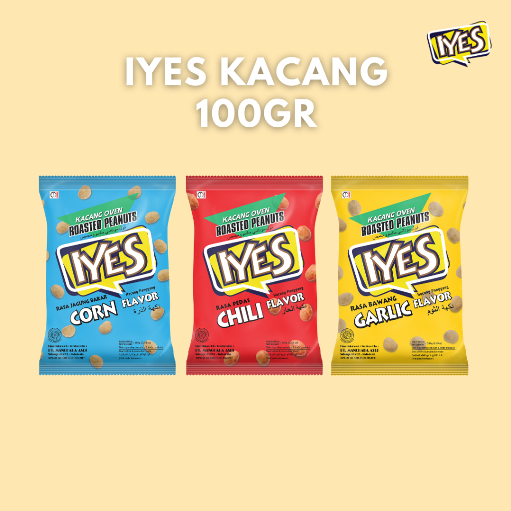 Jual Kacang Iyes 90 Gr Shopee Indonesia