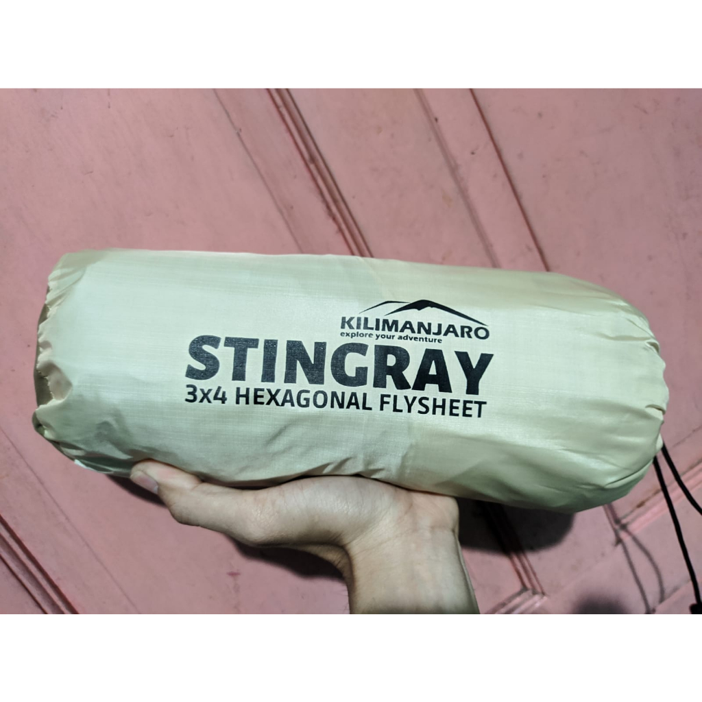 Jual Flysheet Hexagon Kilimanjaro Stingray 3x4 M - FULL SEAM SEALS ...