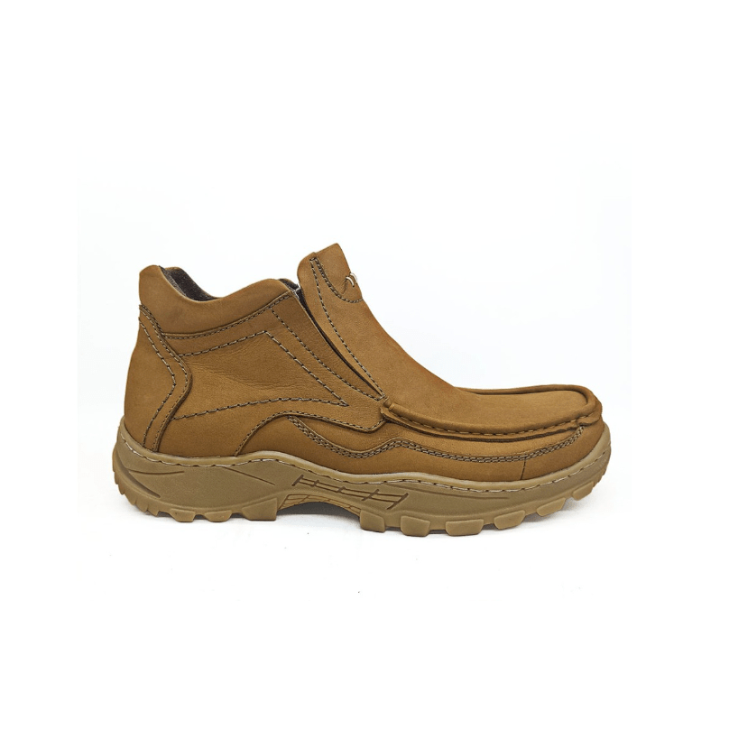 Jual Sepatu Pria Slip On Boots Kulit Asli Borsa Cruiser Platoon Tan ...