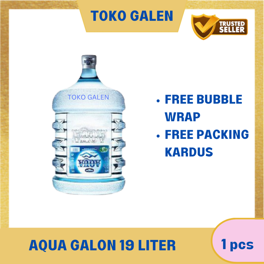 Jual AQUA GALON 19 LITER | Shopee Indonesia