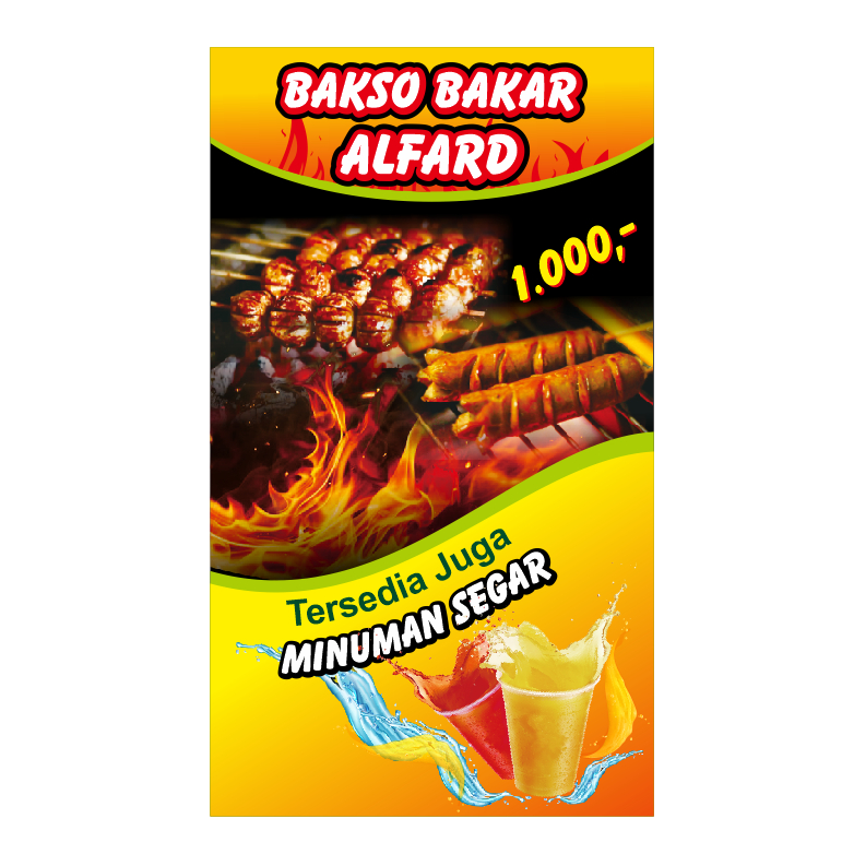 Jual Spanduk Banner BAKSO BAKAR KEREN KEKINIAN | Shopee Indonesia