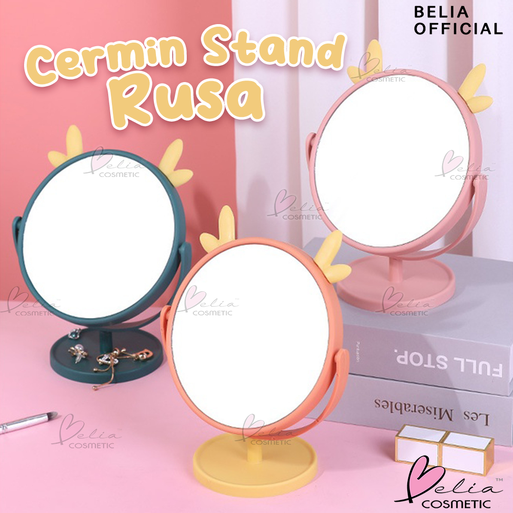 Jual BELIA Cermin Rias Make Up Motif Telinga Kucing Rusa & Kelinci ...