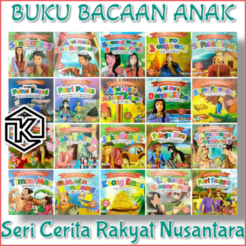 Jual Buku Cerita Anak Seri Cerita Rakyat Nusantara / Bacaan Kisah ...