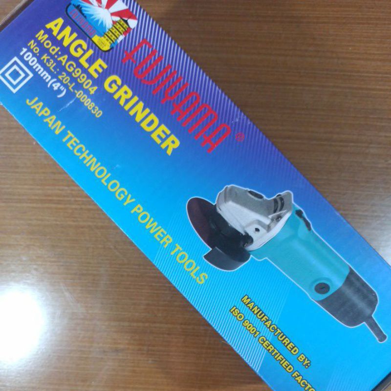 Jual Mesin Gerinda Grinda FUJIYAMA 4" INCH AG9904 AG9903 | Shopee Indonesia