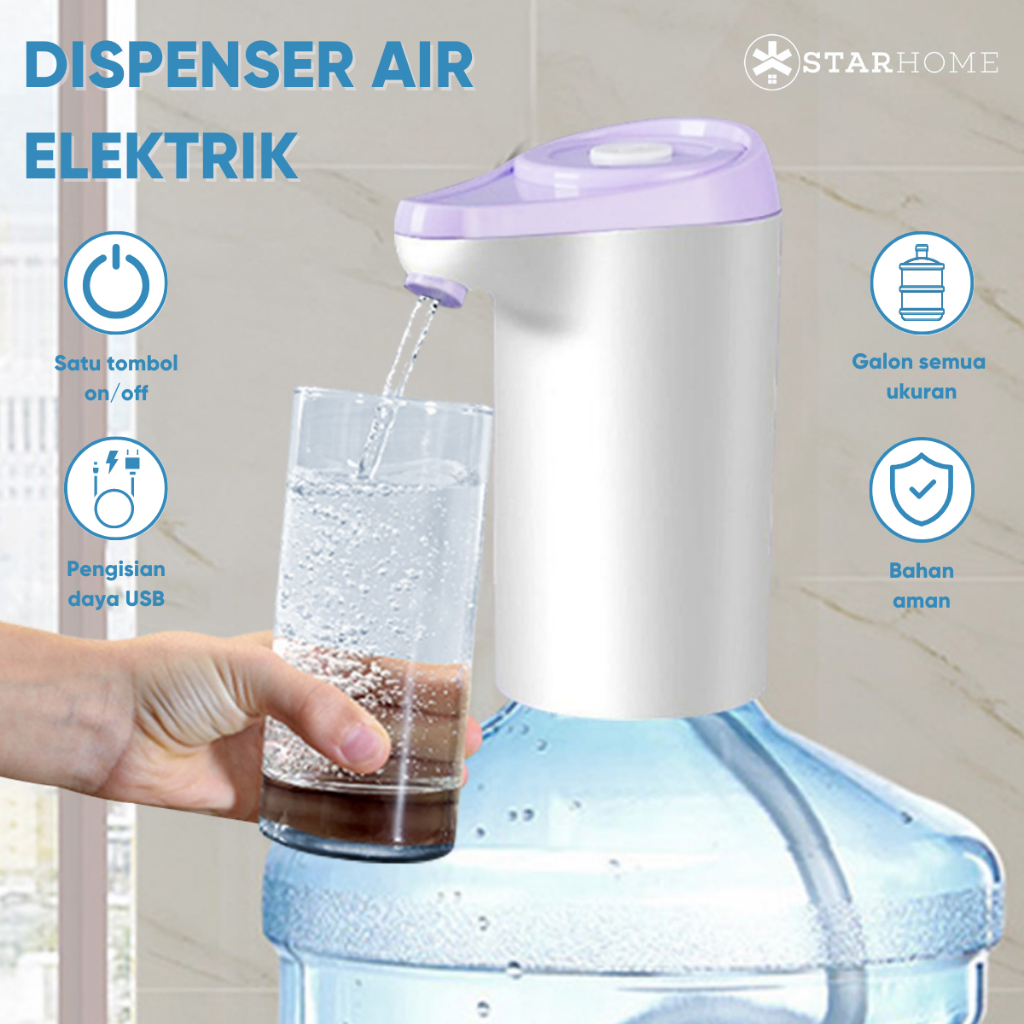 Jual Pompa Air Galon Elektrik StarHome Dispenser Galon Elektrik Pompa ...
