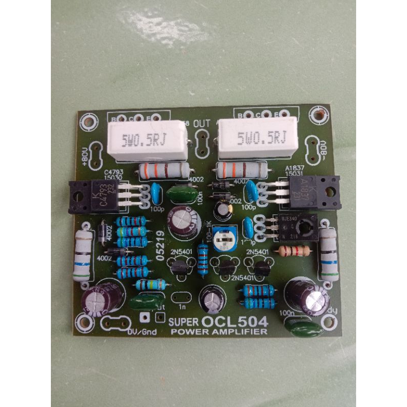 Jual Kit OCL 504 driver power amplifer | Shopee Indonesia