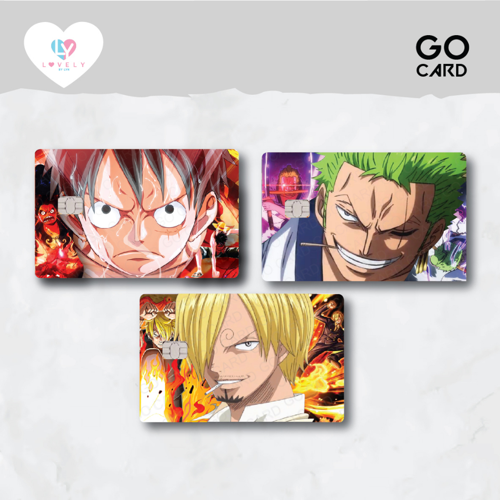 Jual Sticker Kartu ATM One Piece Hologram Emoney Flazz Sticker | Shopee ...