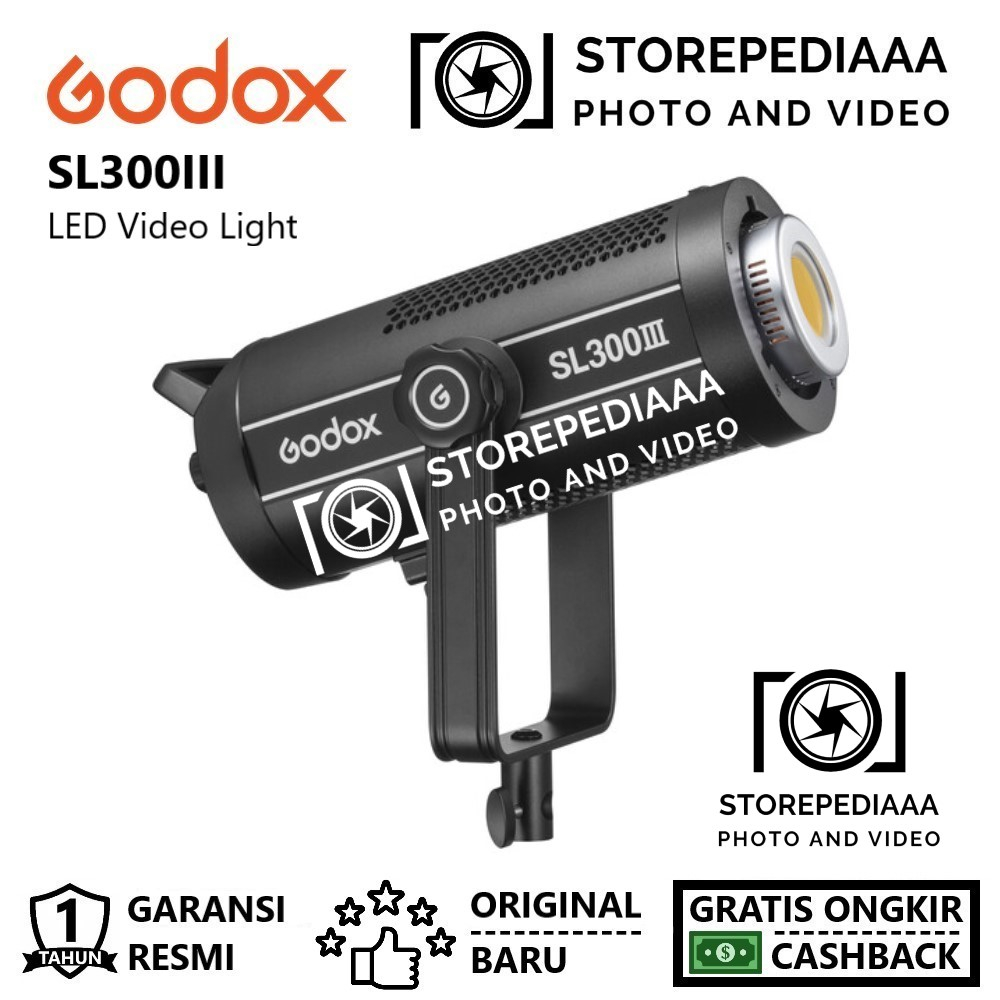 Jual Godox SL300III LED Video Light SL300 III SL300W III | Shopee Indonesia