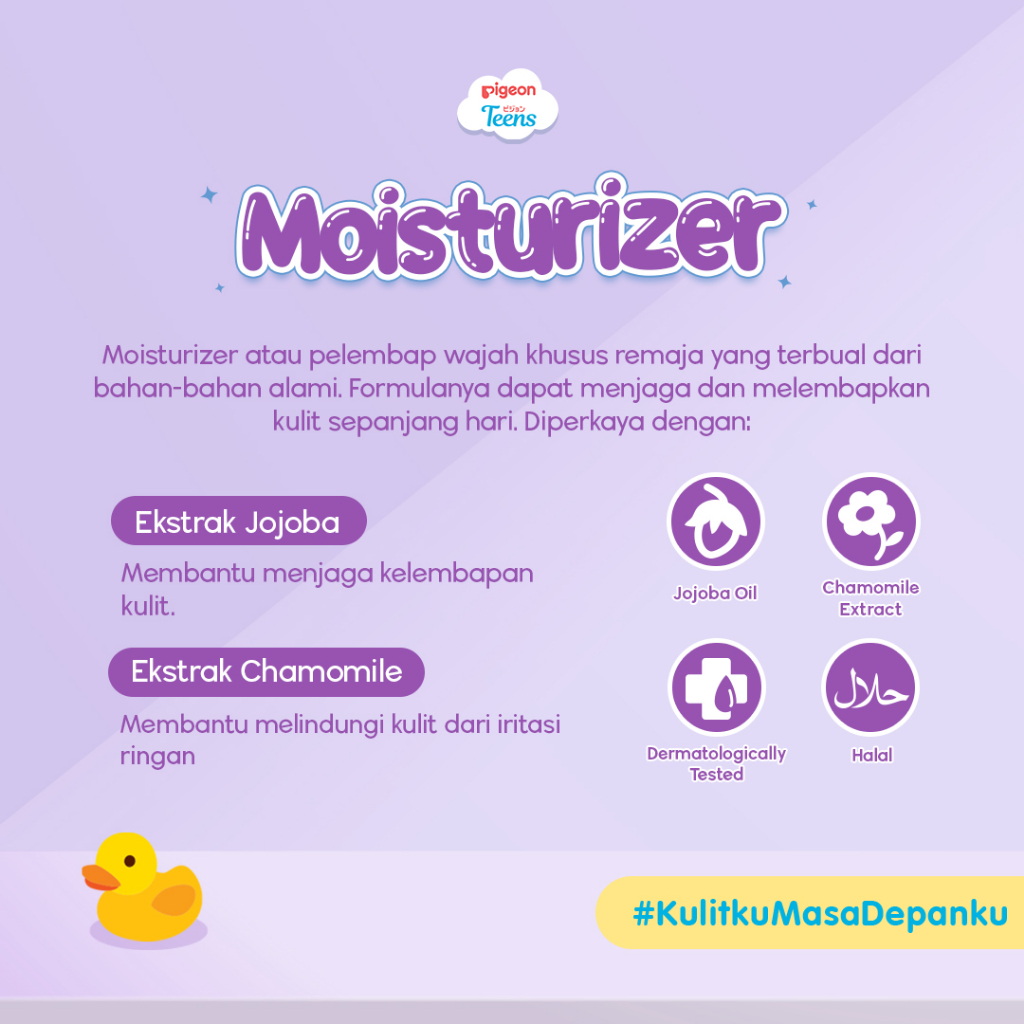 Jual PIGEON TEENS MOISTURIZER ALL SKIN TYPES 50ML | Pelembap Kulit ...