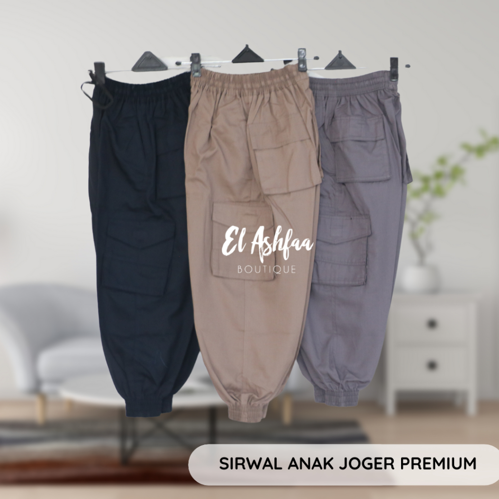 Jual Celana Sirwal Anak | Sirwal Lokal Anak Joger Premium - El Ashfaa ...