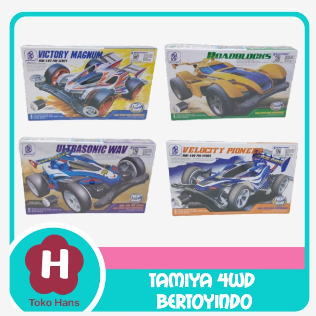 Jual Mainan Anak Cowok Rakit Mobil Tamiya Mini 4WD Mobil Rakit Tamia ...