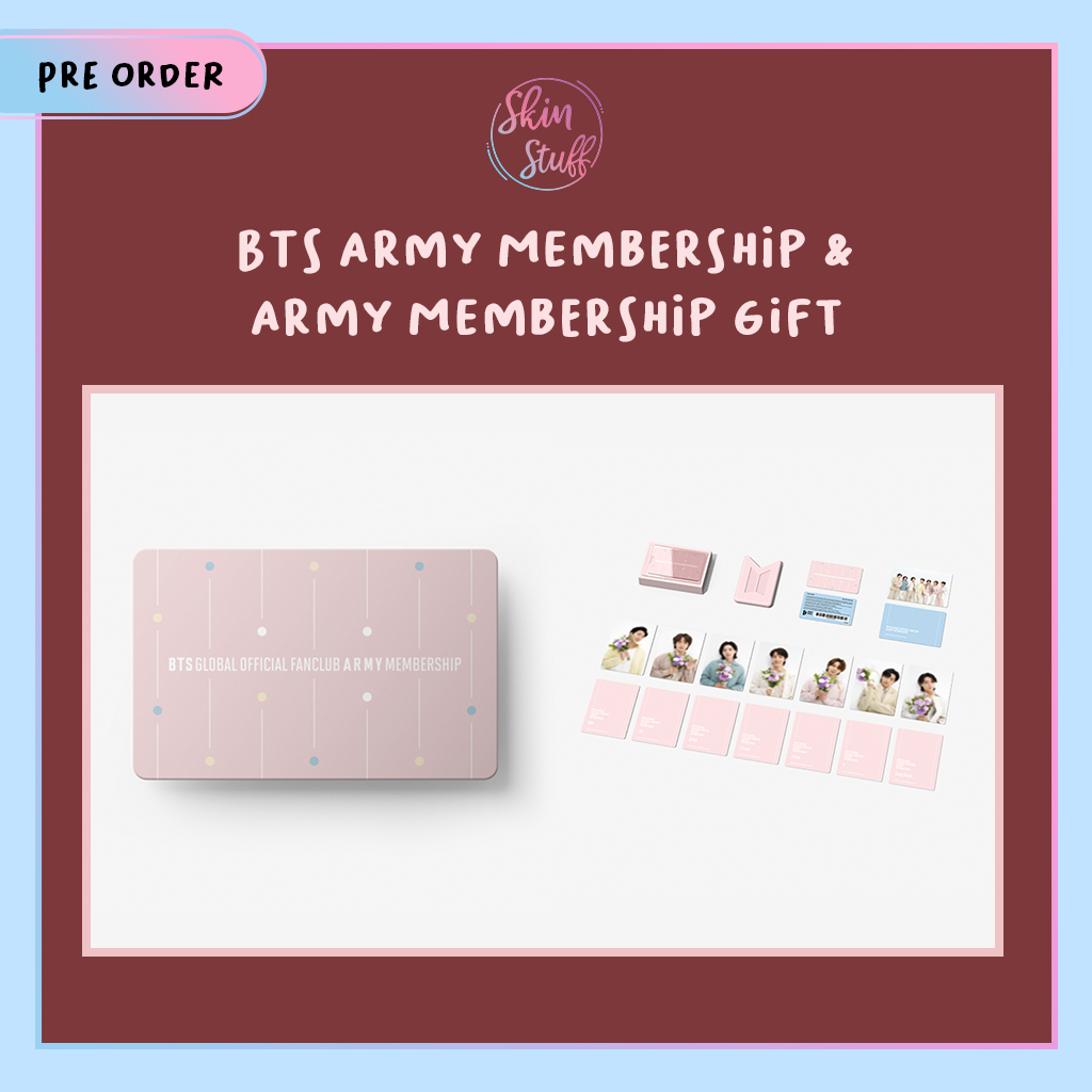 Jual BTS - ARMY MEMBERSHIP & MEMBERSHIP GIFT [baca deskripsi] | Shopee Indonesia