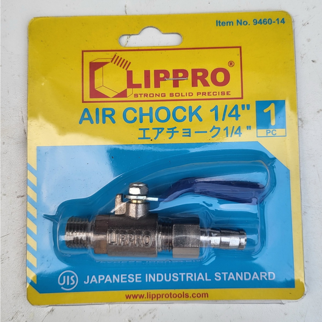 Jual Stop Kran Angin Kompresor LIPPRO Air Chock 1/4" MODEL Hato ...