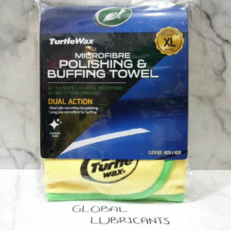 Jual Turtle Wax Microfiber Polishing & Buffing Towel (Kain Detailing ...