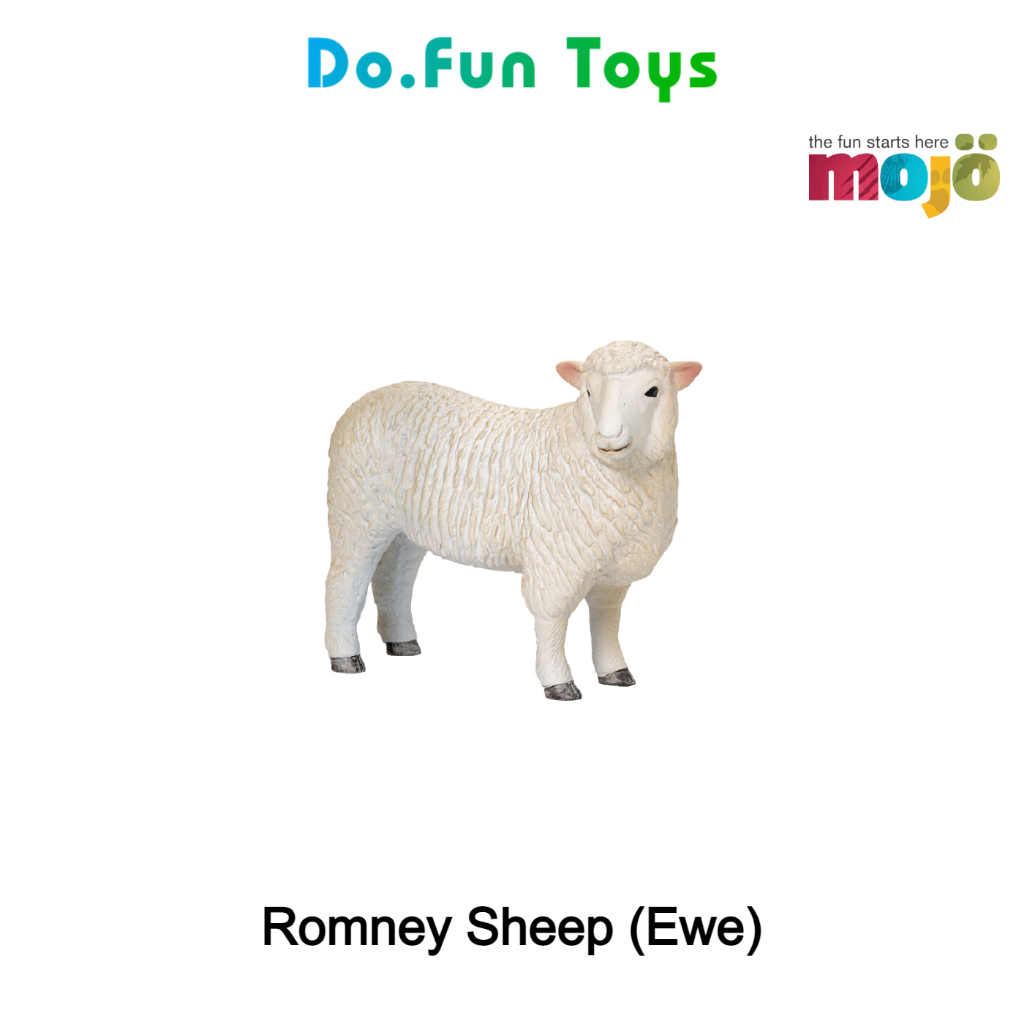 Jual MOJO Animal Figurine | ROMNEY SHEEP EWE / Mainan Miniatur Binatang ...