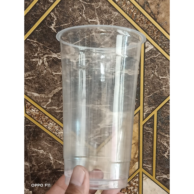 Jual Cup Gelas Plastik 18oz 22oz Go Cup isi 50pc Cup Es Teh Jumbo ...