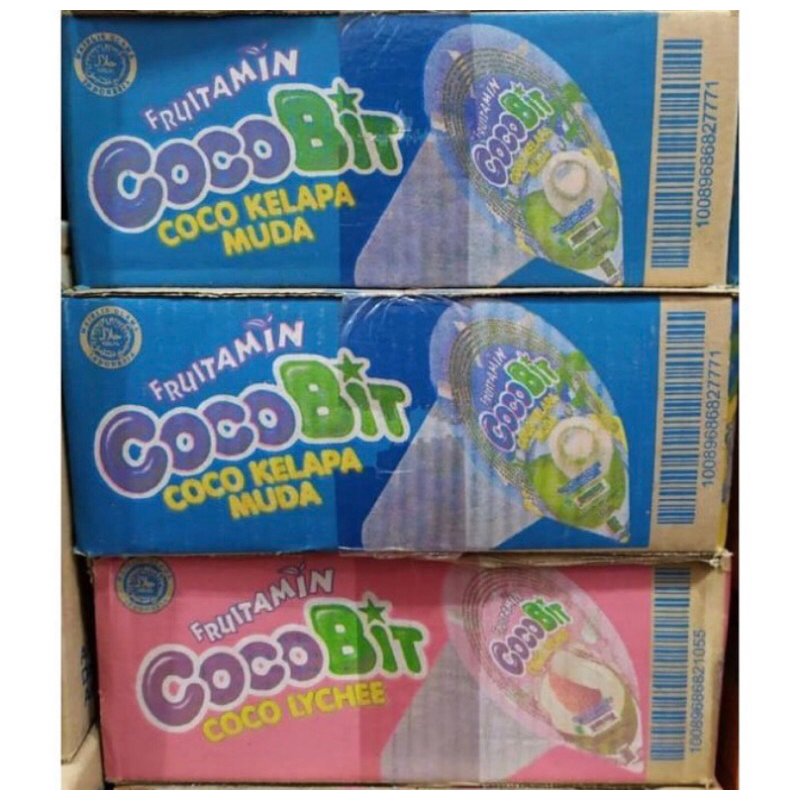 Jual (KHUSUS GOJEK GRAB) Cocobit 1 Dus Karton isi 24pcs @150ml Minuman ...