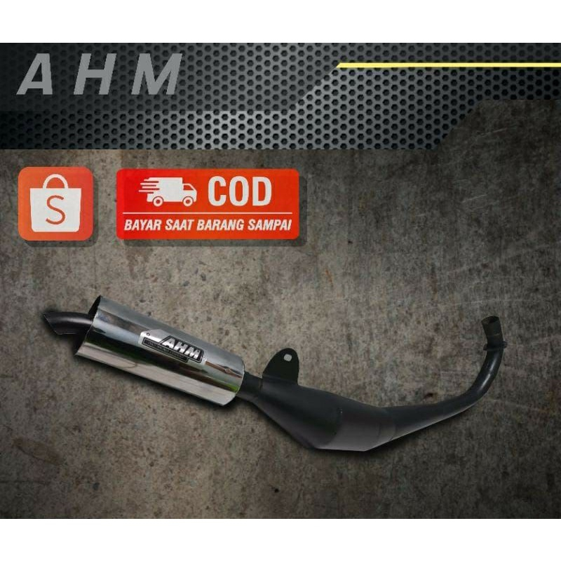 Jual Knalpot standard Racing AHM 2 stroke Suzuki Satria RGV 120 RGX 120 ...