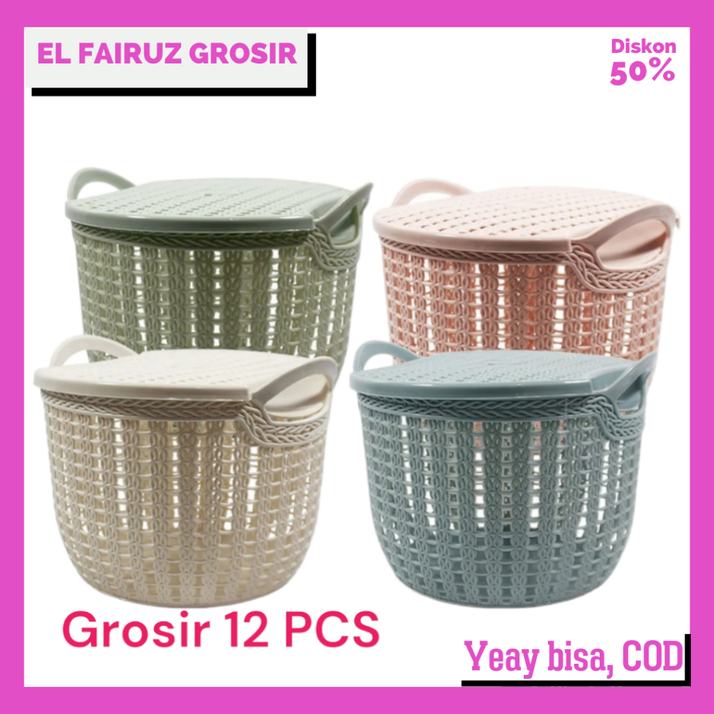 Jual Grosir 1 Lusin Keranjang Serbaguna tutup Keranjang Topas tutup ... Jual Grosir 1 Lusin Keranjang Serbaguna tutup Keranjang Topas tutup ...