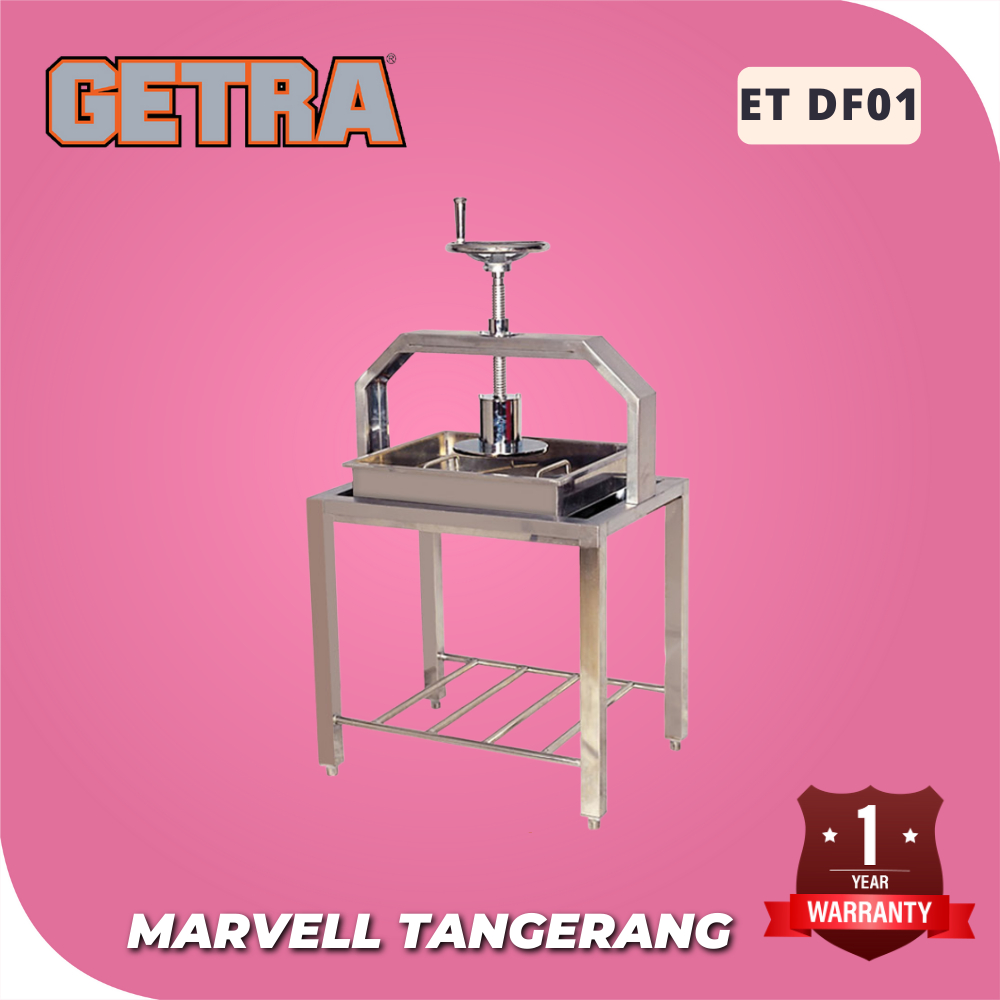 Jual MESIN PRESS TAHU MANUAL GETRA ET DF01 | Shopee Indonesia