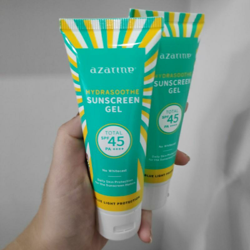 Jual AZARINE Hydrasoothe SUNSCREEN GEL SPF 45 PA++++ / 50ML (KEMASAN ...