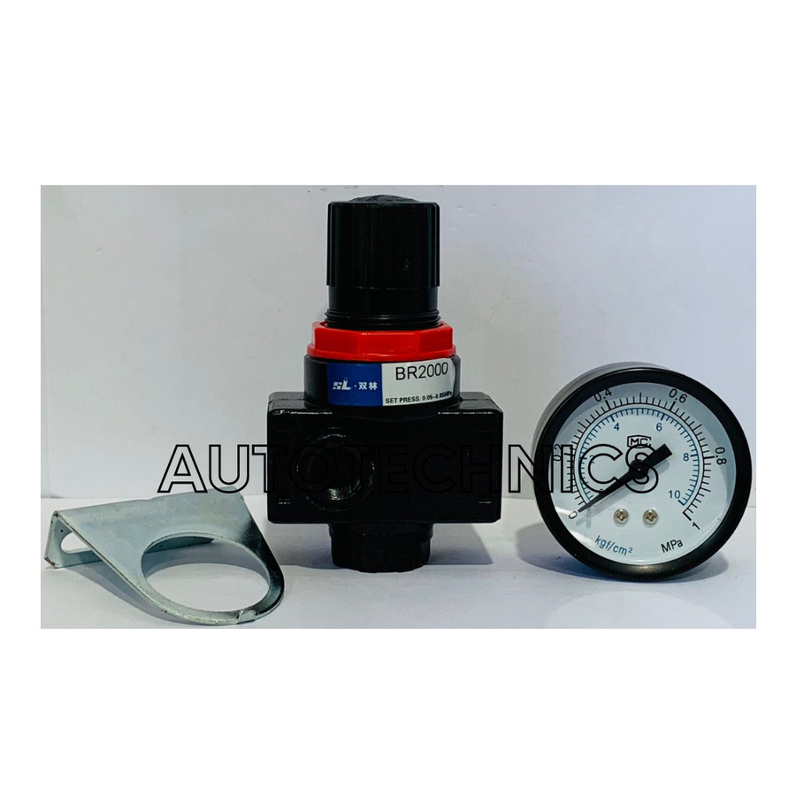 Jual Katup regulator kompresor kontrol tekanan udara BR2000 G1/4 ...