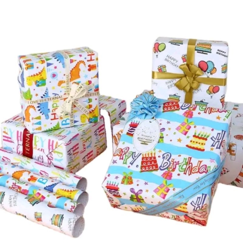 Jual Packing Kertas Kado/ Pakai Kotak/ Pakai Bubble Wrap | Shopee Indonesia