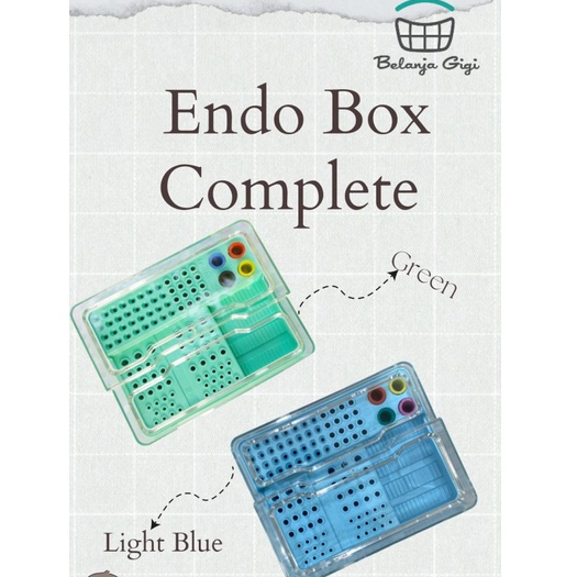 Jual Belanja Gigi Endo Box Complete | Shopee Indonesia