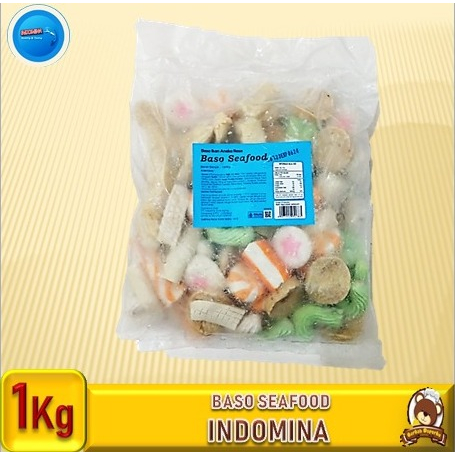 Jual Indomina Baso Seafood Mix 1Kg Seafood Indomina Seafood Distributor ...