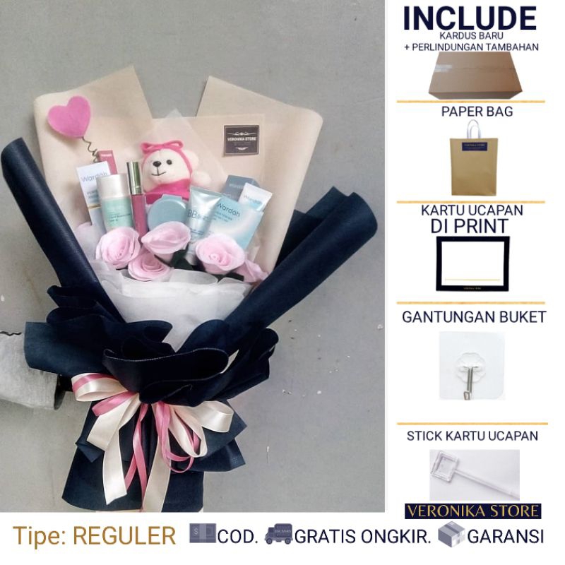 Jual BUKET MAKE UP – TIZI - BUCKET SKINCARE - BOUQET ULANG TAHUN ...