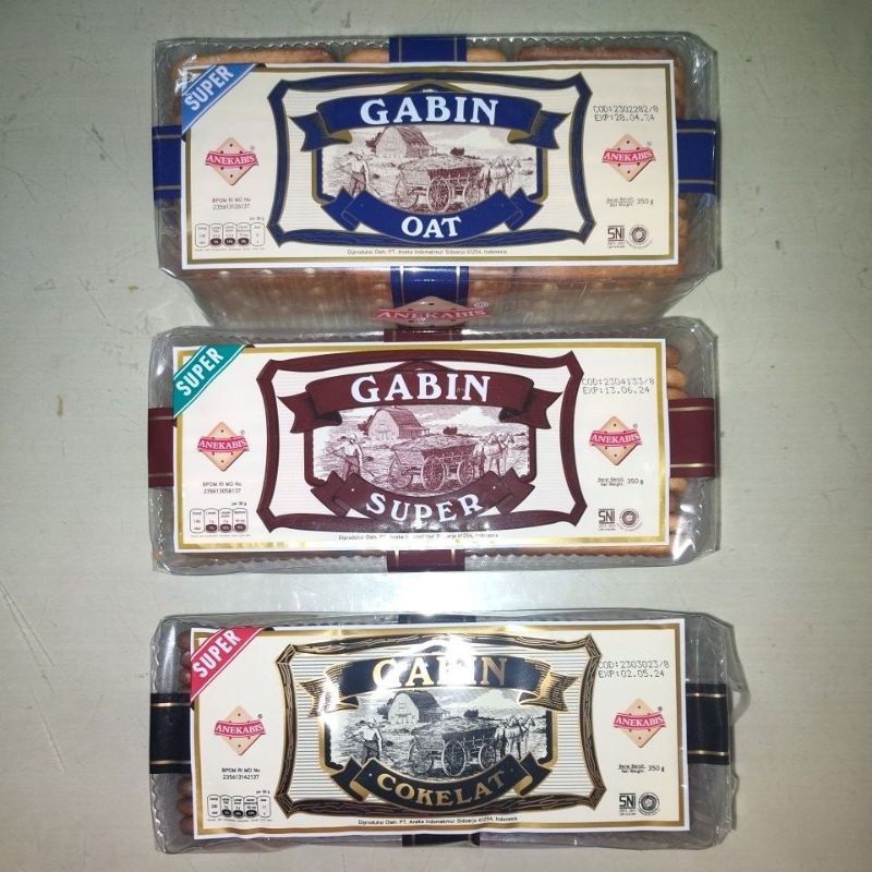 Jual Gabin Anekabis varian rasa Super, Oat, Coklat @350Gr | Shopee ...