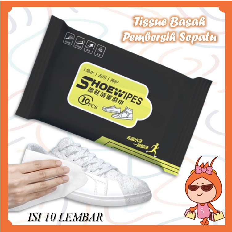 Jual Reseller Welcome - 5878 Tissue Basah Pembersih Sepatu Isi 10 ...